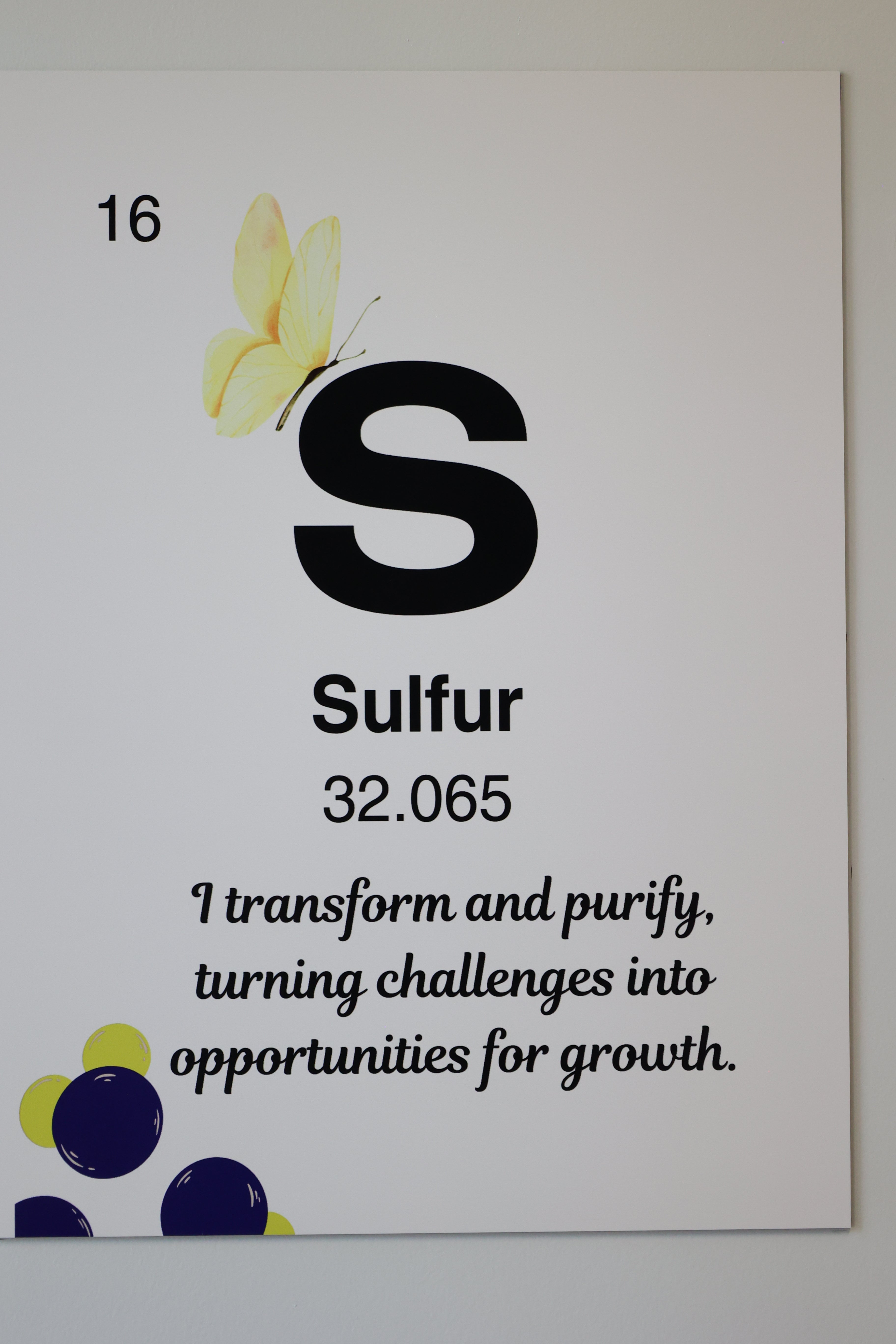 J Bond Wall Decor – Periodic Affirmations™